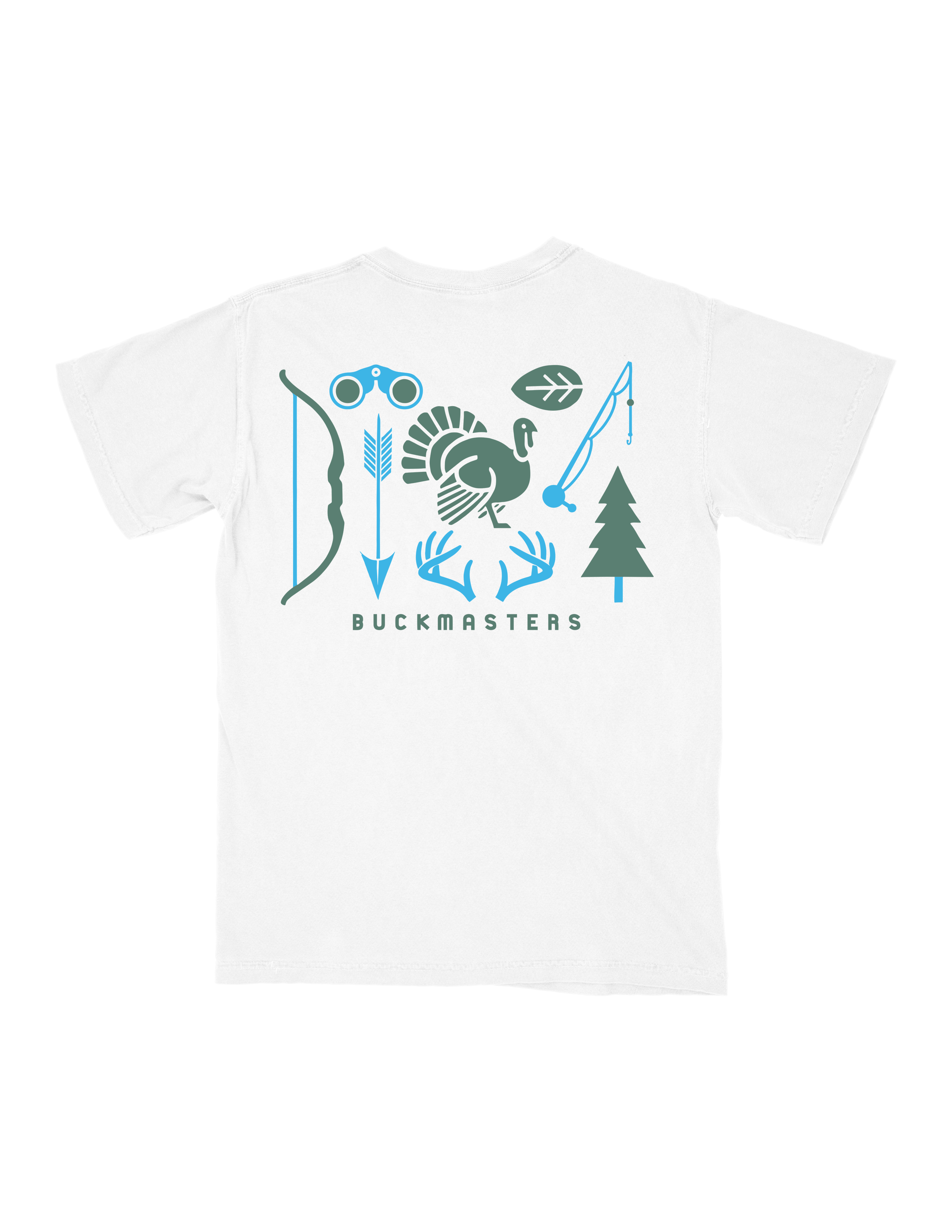Youth Buckmasters Outdoors T-Shirt White